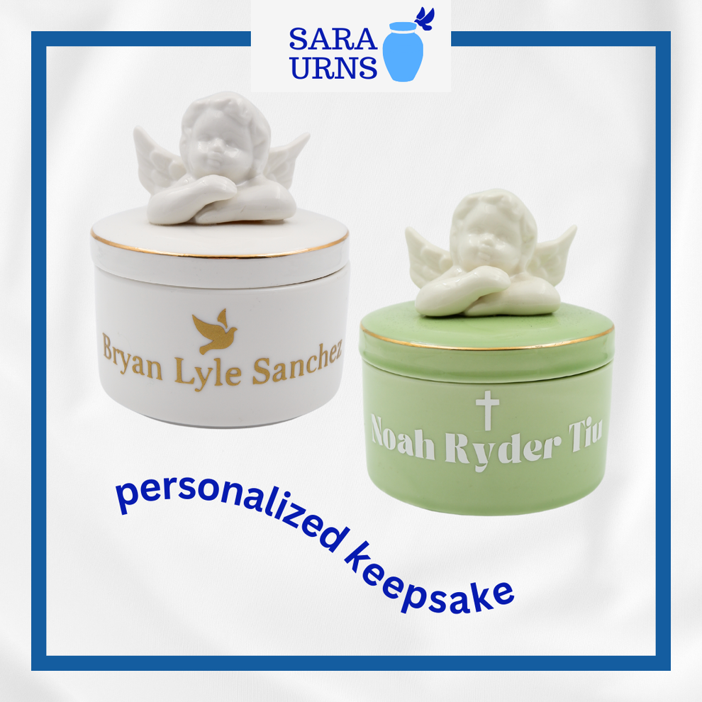 Customized Name Decal for Keepsake Urns – Sara Urns PH